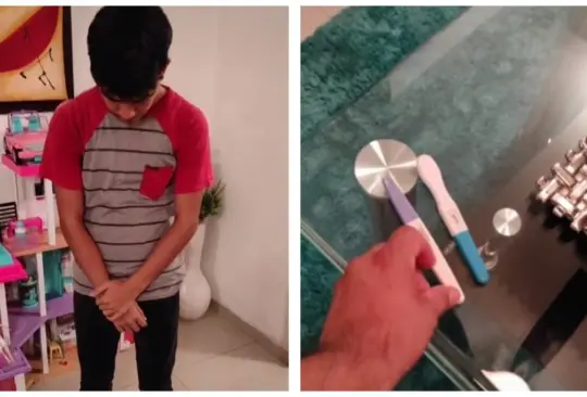 Papá pone a trabajar a su hijo de 15 años que embarazó a su novia: "Te arruinaste la vida ...