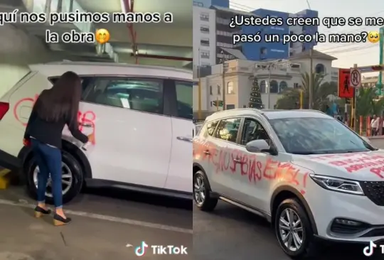 'Cobarde, no sabías Excel': le rayan su carro por arruinar proyecto ...