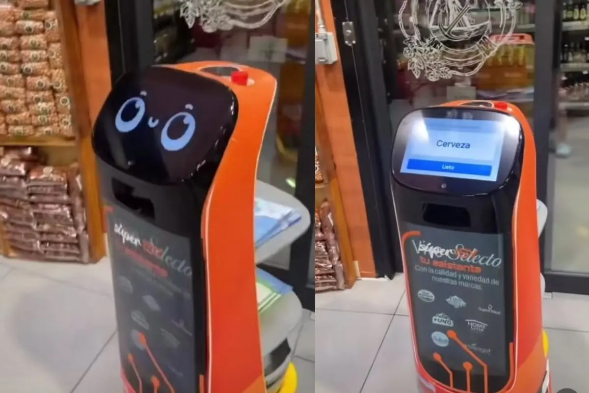 Robot que atiende en Chedraui Selecto sorprende a clientes: "No te hace ...