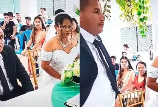 VIDEO| Mujer se arrepiente de casarse en plena boda y deja en shock al ...