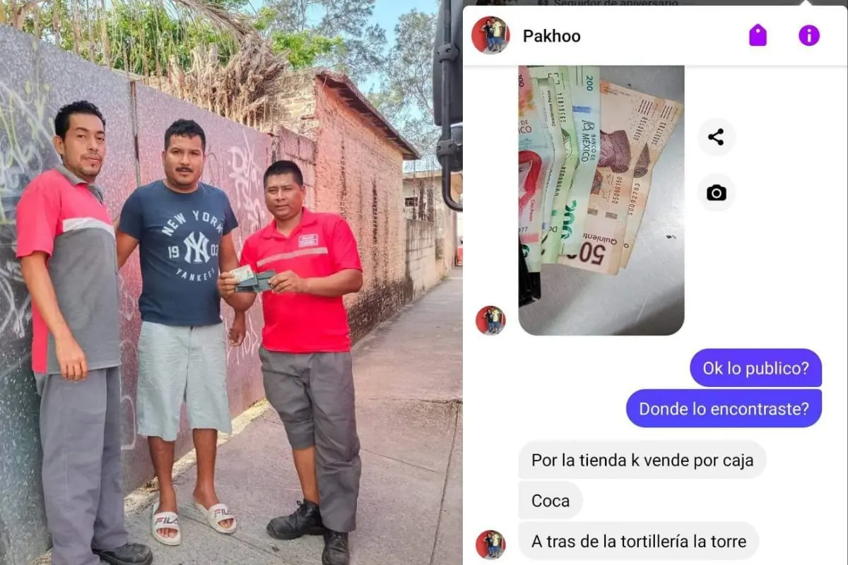 Repartidores de refresco devuelven cartera extraviada y se viralizan - Quinto Poder