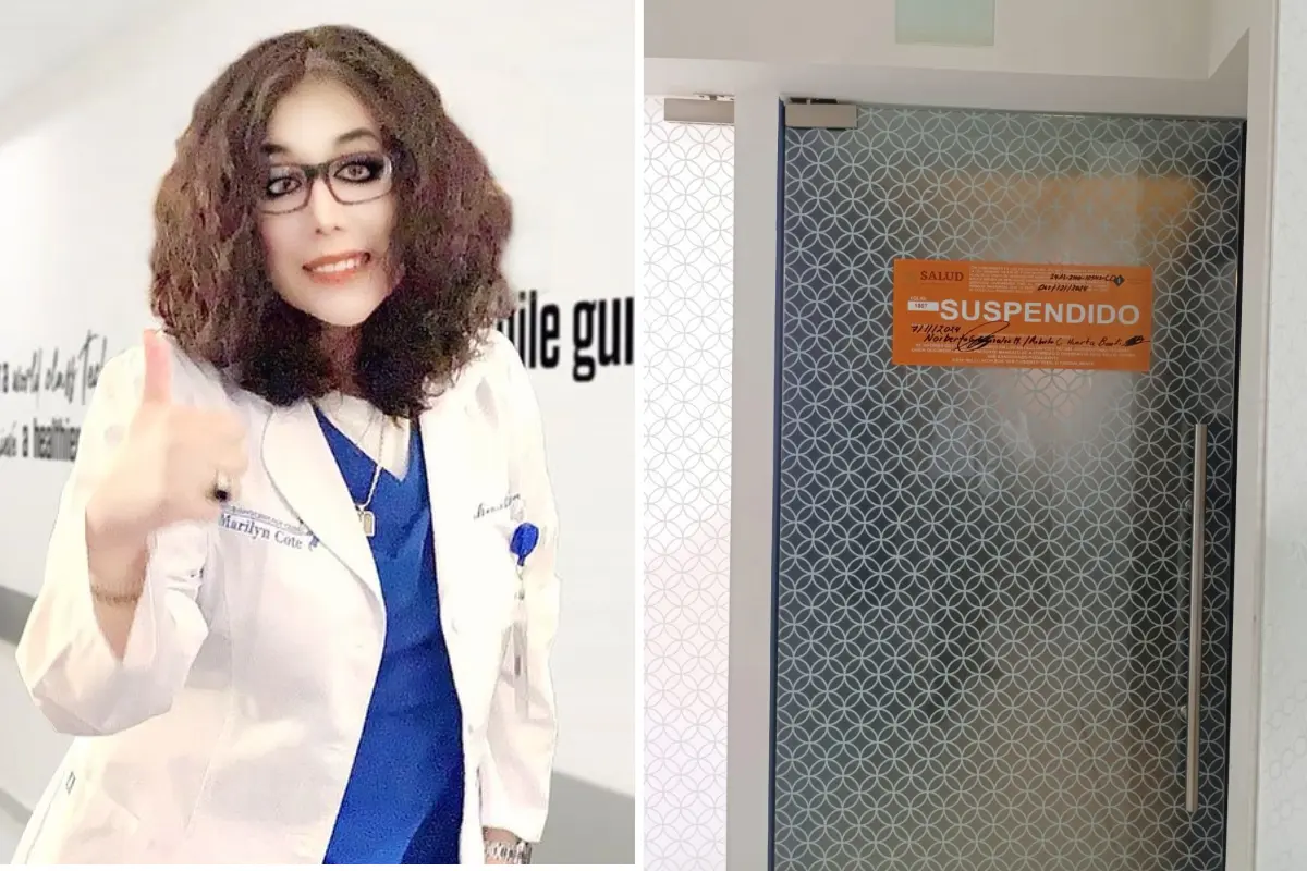 Marilyn Cote reacciona a clausura de su consultorio - Quinto Poder