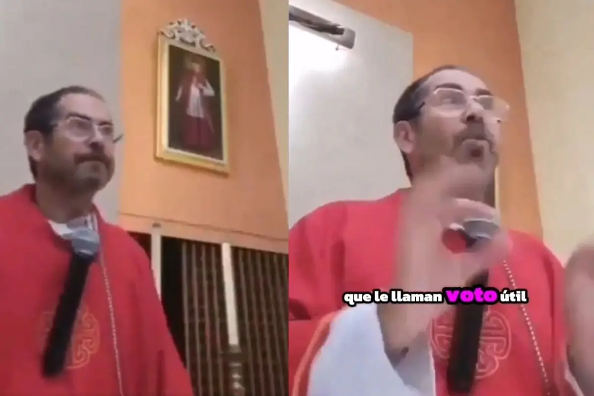 "¿Eres idiota o cómplice?": Sacerdote genera polémica por pedir "voto ...