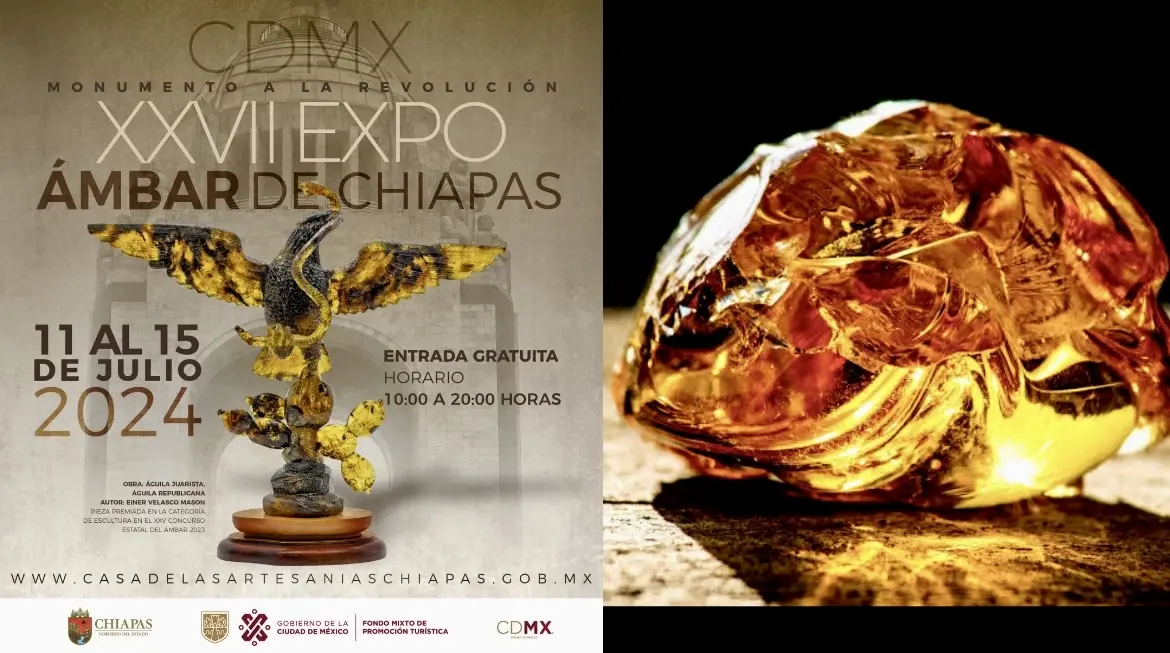 Expo Ámbar de Chiapas 2024: Un brillante encuentro artesanal en la CDMX ...