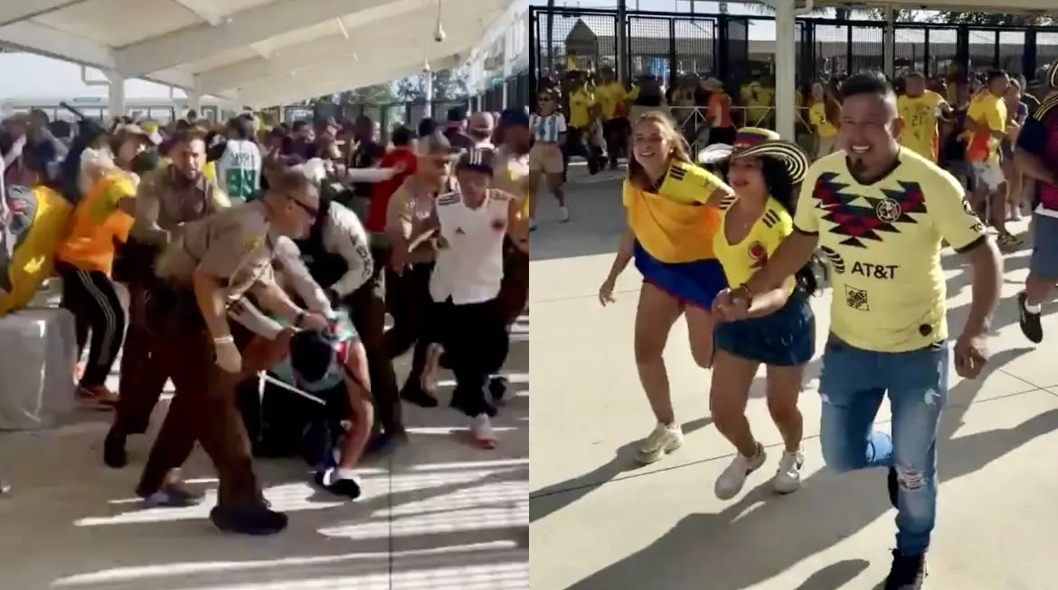 Final de la Copa América se sale de control, aficionados dan portazo; americanista dentro de la ...